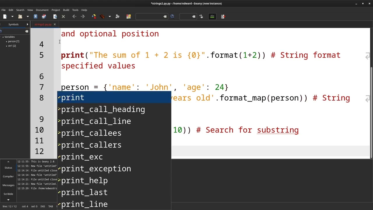 Manipulate Strings Part II Using Python
