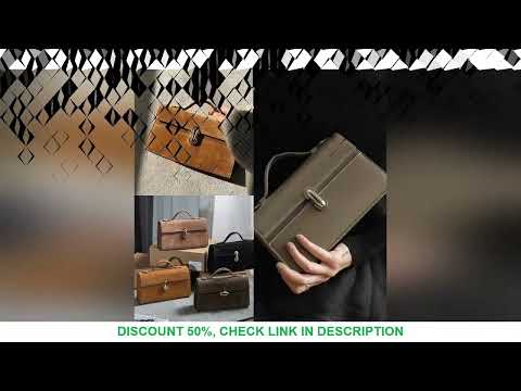 SAVETTE Brand The Symmetry 19 Genuine Leather Handbag Women's Suede Solid Color Simple Handbag Small