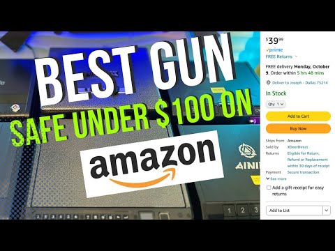 Best 4 Gun Safes Under $100 On Amazon