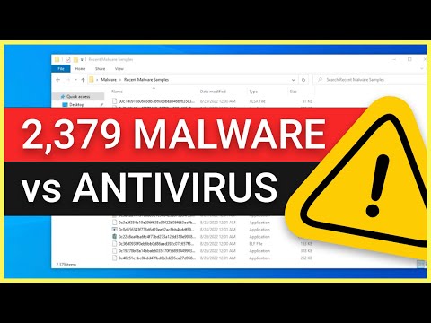 We planted 2,379 malware. How many slipped through antivirus?