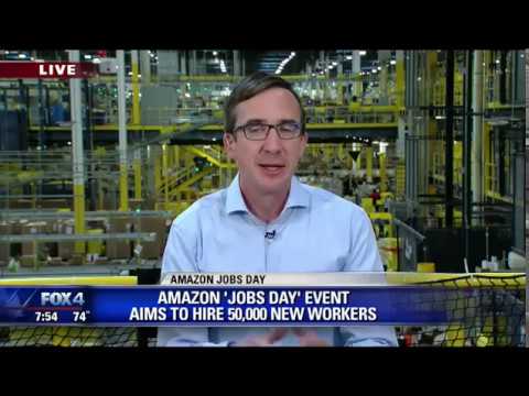Amazon hiring thousands of warehouse workers