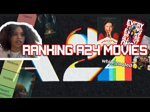 RANKING ALL A24 MOVIES WHILE FRIED