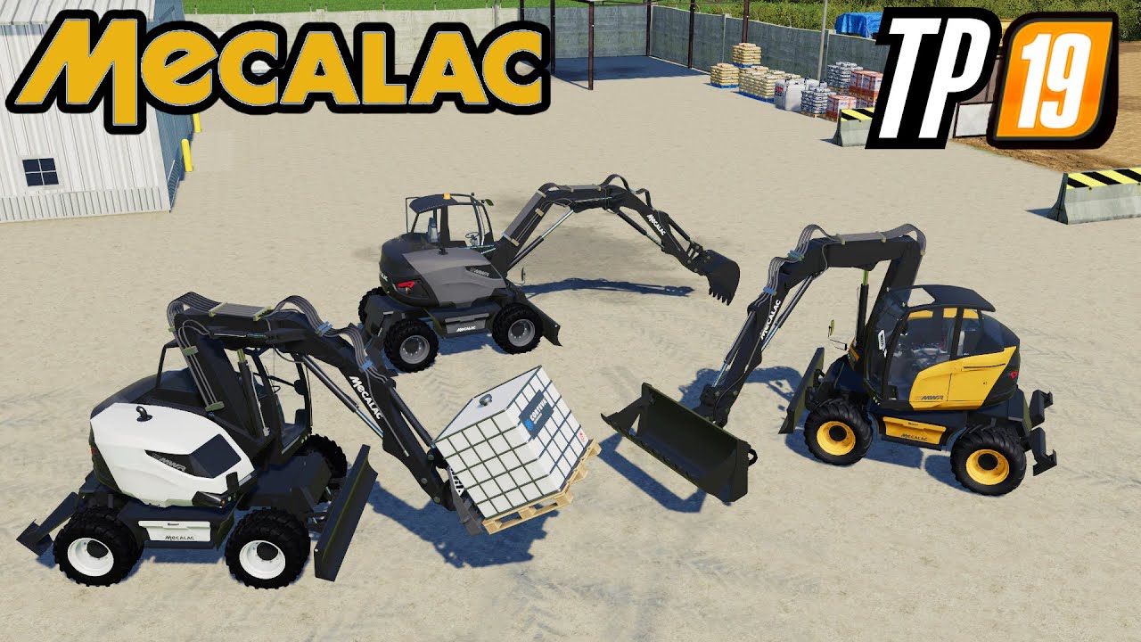 Mecalac Engcon Attacher v 0.7 - FS 19