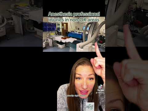 NORA - It's time to talk about #anesthesia professional injuries in non-OR areas. - Part 1 of 2