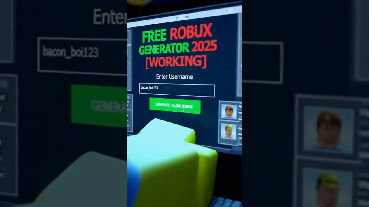 I Tried a FREE ROBUX Generator... 💀