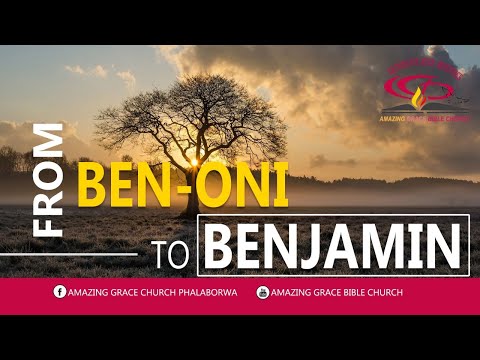 From Ben-Oni to Benjamin