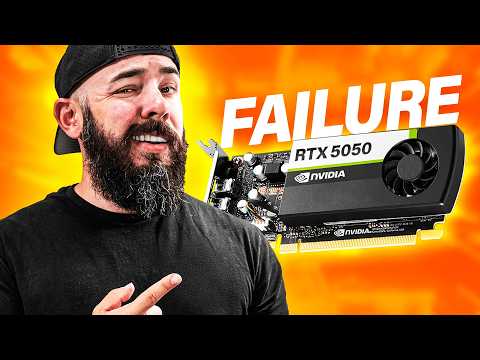 NVIDIA's RTX 5050 is a HUGE W... for AMD...