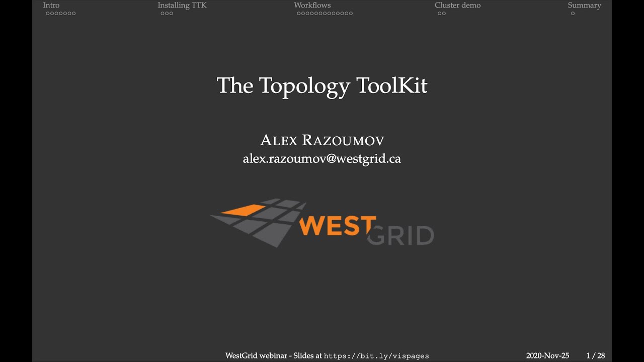 The Topology Toolkit