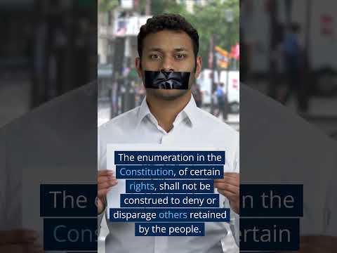 The Constitution of the United States Ninth Amendment