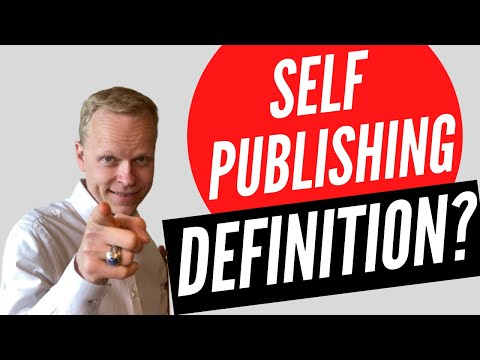 What is the self publishing definition?