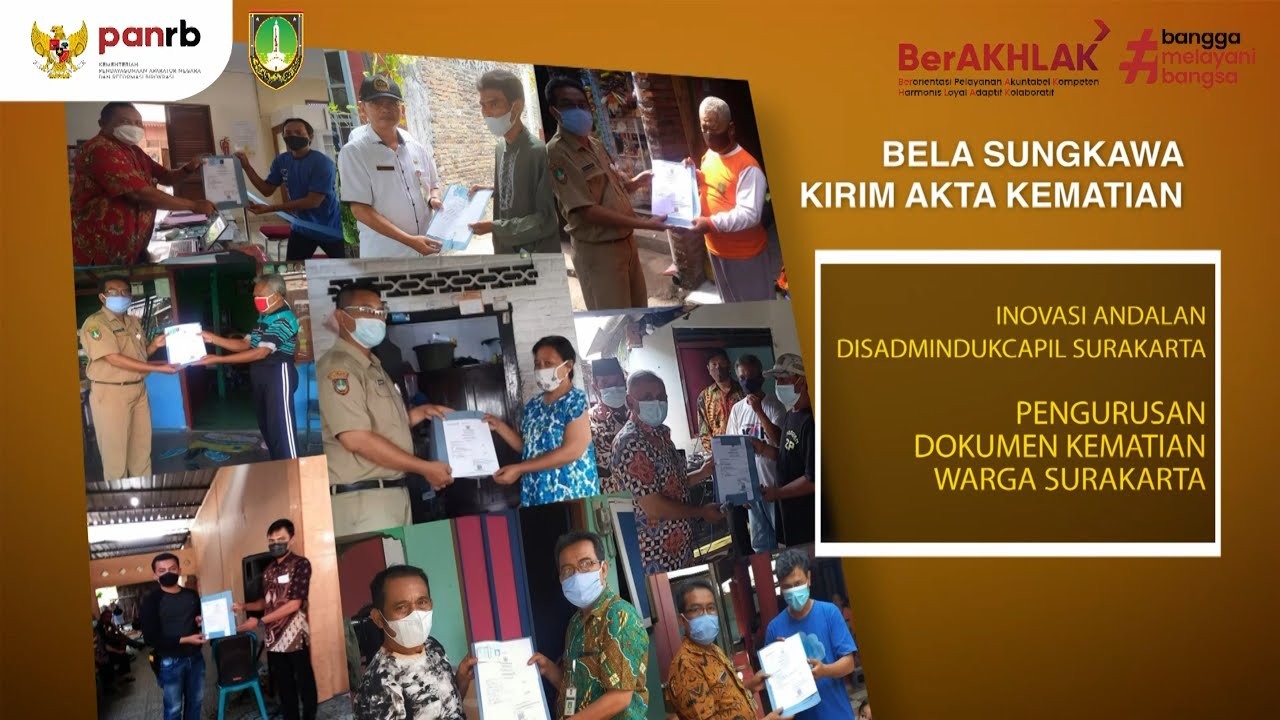 Bela Sungkawa Kirim Akta Kematian