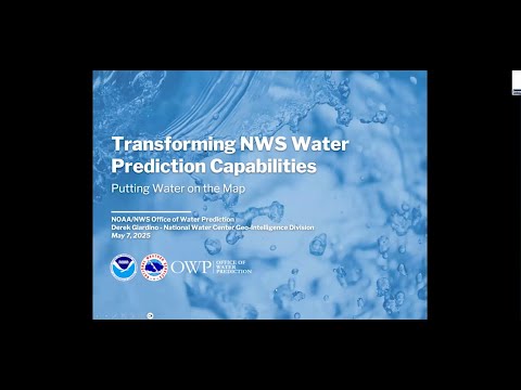 Road Weather Spotlight Series: Derek Giardino, NOAA NWS Office of Water Prediction (Presentation)