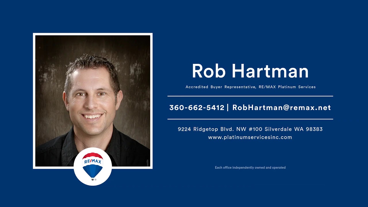 Rob Hartman, Realtor with RE/MAX Platinum Services