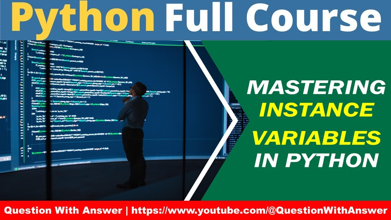instance variables in python | python full course | python 3.9 | python latest version #python3 #new