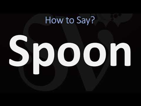 How to Pronounce Spoon? (CORRECTLY)