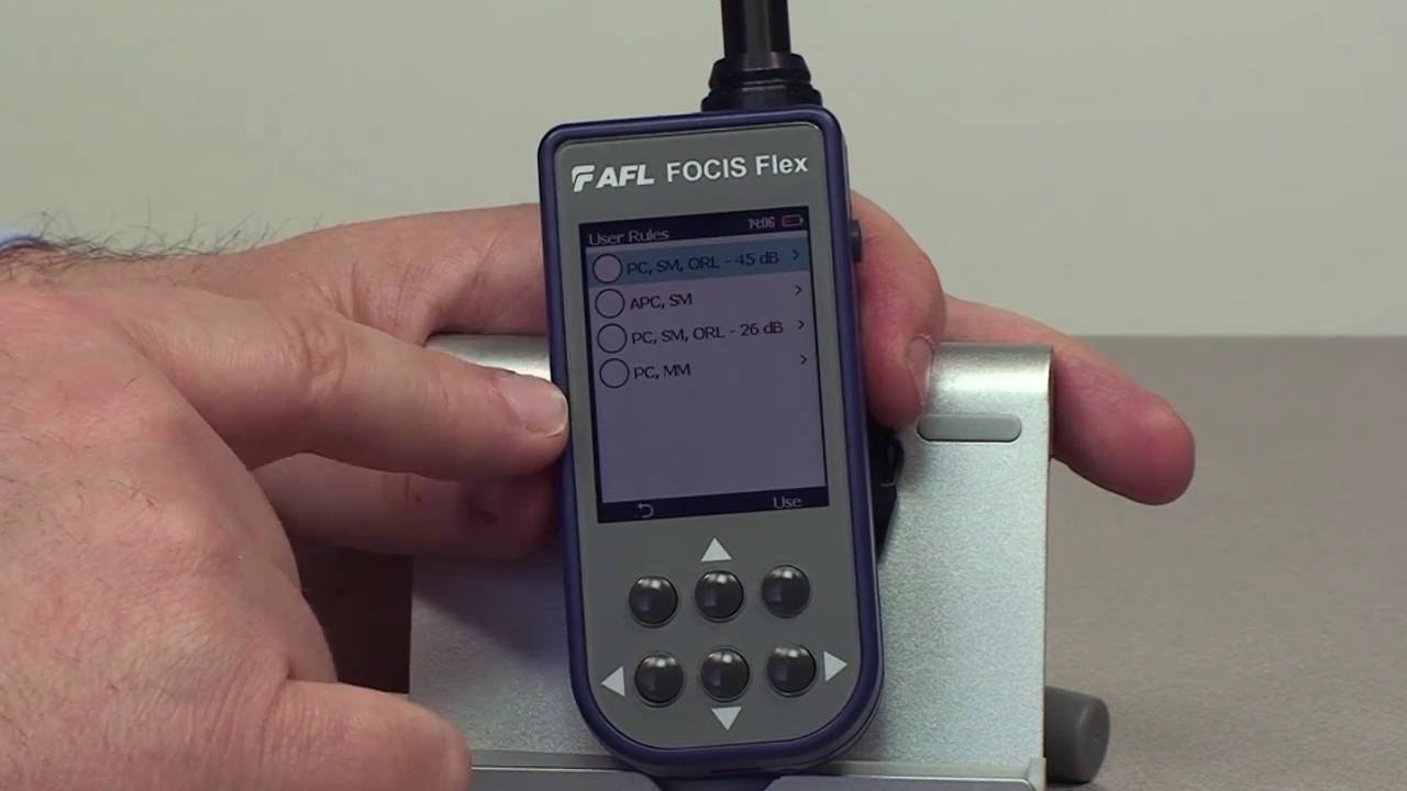 FOCIS Flex Fiber Optic Connector Inspection System - Custom Configuration