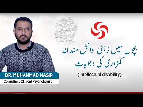 What is Intellectual Disability. Dr. Muhammad Nasir.