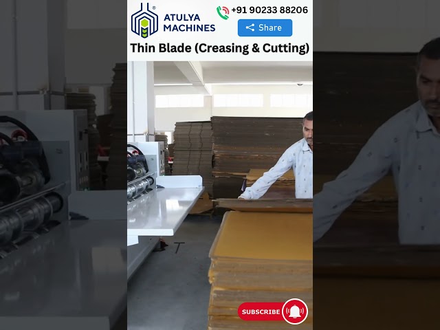 Corrugated Box Making Machine Spare Parts - Thin Blade Slitter Blade ...