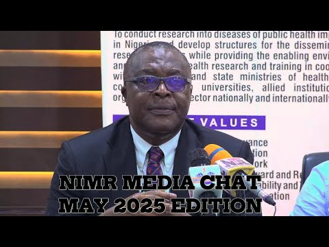 NIMR Media Chat | May Edition | Prof. Oliver Ezechi on SARMAAN Project