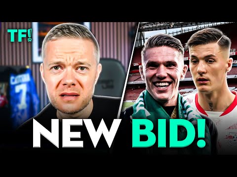 ARSENAL BID FOR GYOKERES! CHELSEA TRANSFER SETBACK!