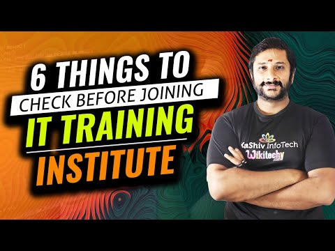 🔥6 Things to Check before Joining Best IT Training institute in Chennai | Best Institute in Chennai