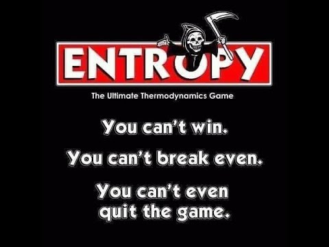 1-Minute Lessons in Thermodynamics: What is Entropy?