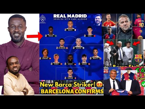 Good News For BARCA.... New Real Madrid Formation and Tactics + More Transfers