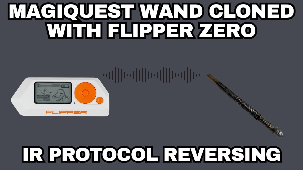 MagiQuest Wand Hacking with Flipper Zero