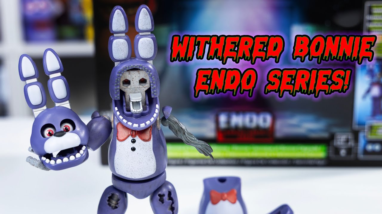 FNAF Withered Bonnie Jazwares Endo Series! My Favorite so far! #fnaf #bonnie #fivenightsatfreddys