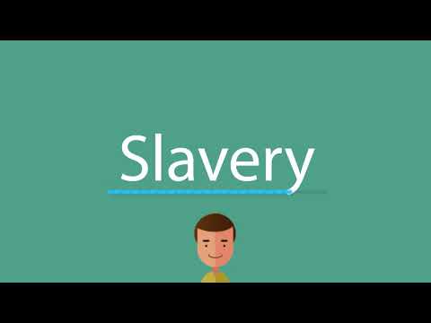Slavery pronunciation