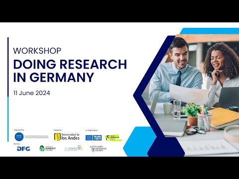DAAD Colombia - Taller Doing Research in Germany, Junio 2024