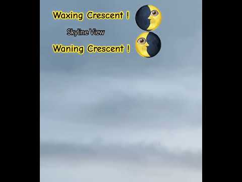 #waxing #crescent #moon #waxingmoon #crescentmoon #waxingcrescent #lightnight 9:30 #sat #moonwatch