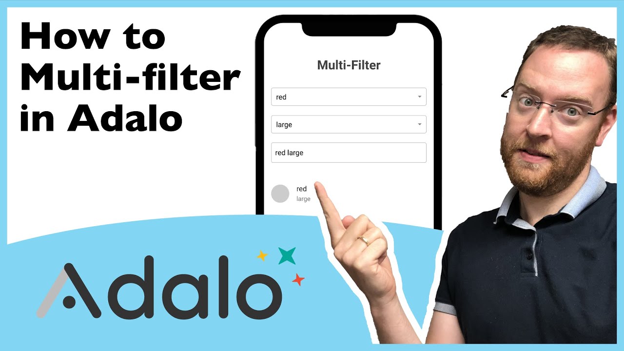 How to Multi-filter Lists in Adalo
