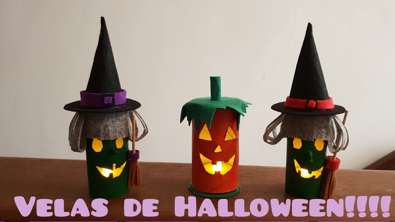 Velas de Halloween | Manualidades