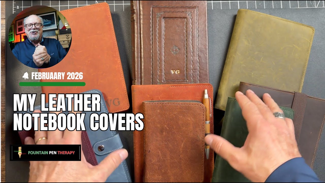 MY LEATHER NOTEBOOK COVERS