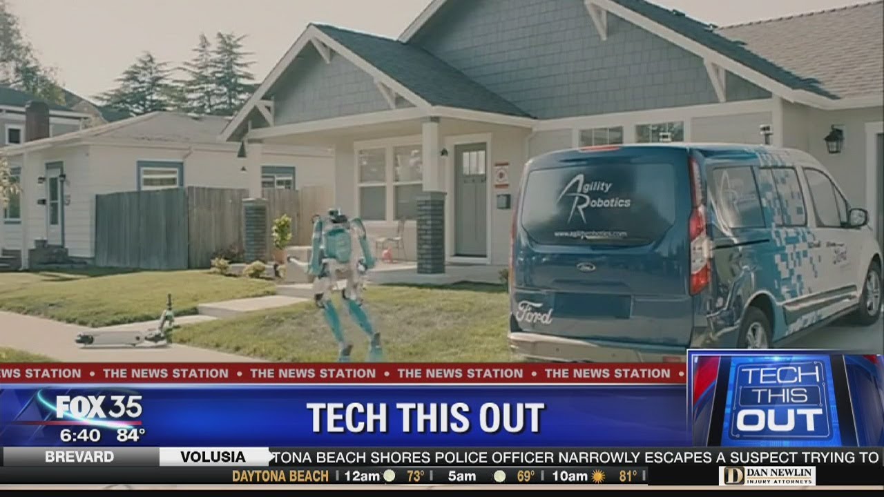 Tech This Out!  Ford unveils walking delivery robot