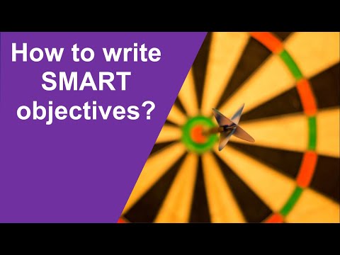 How to write SMART objectives?
