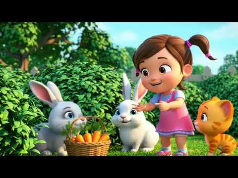 The title is in Hindi, engaging, and kid-friendly, highlighting the main character (rabbit).