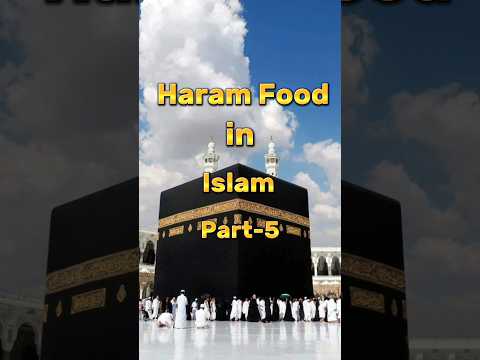 Haram Food in Islam Pt-5 ????☪️️ #islam #haram #food