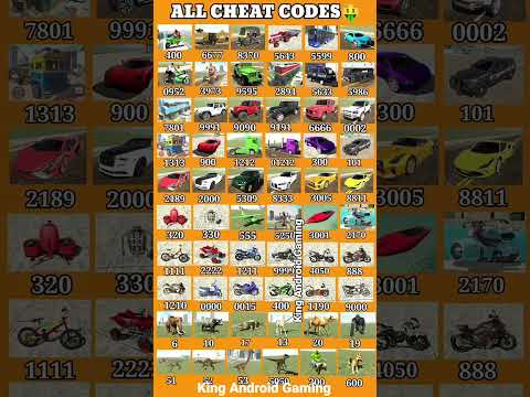 real cheat code number Indian bike driving 3d game 2025