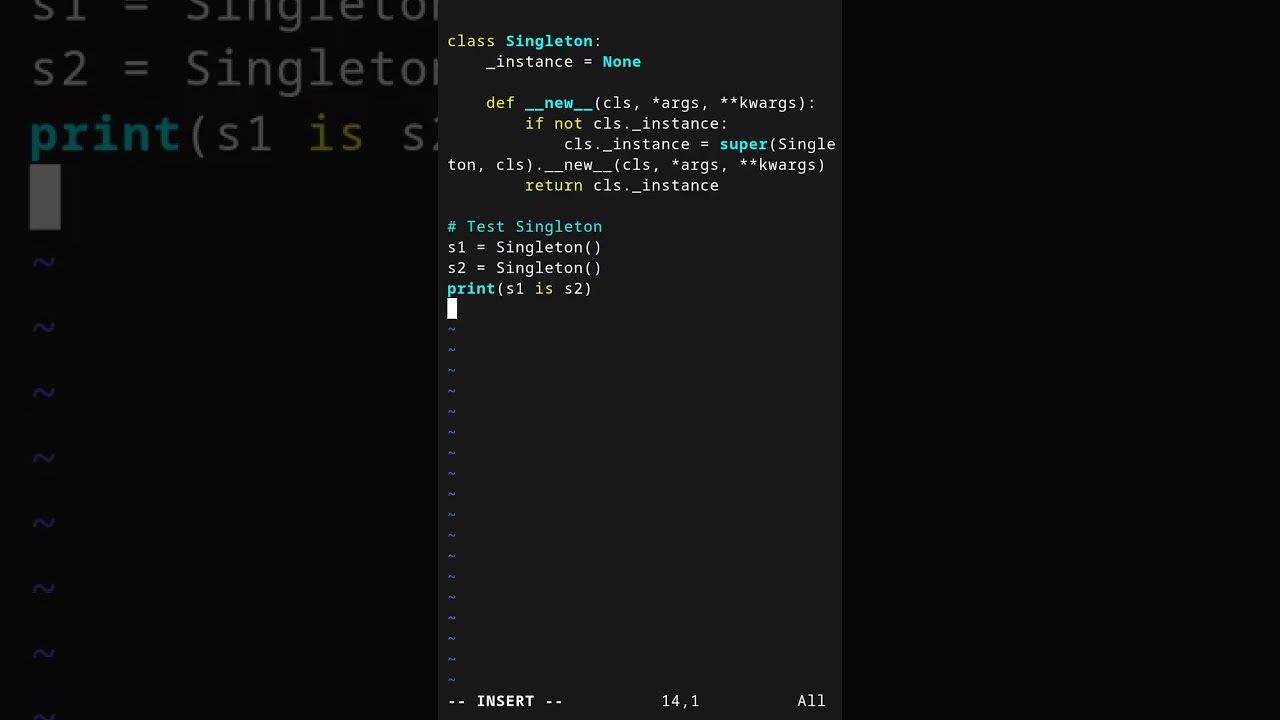 Implementing a Singleton in Pure Python #coding #programming #python