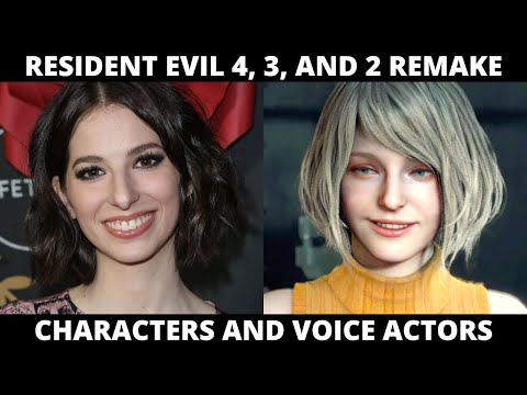 Resident Evil 4, 3, 2 Remake | Characters and Voice Actors - Starity.hu