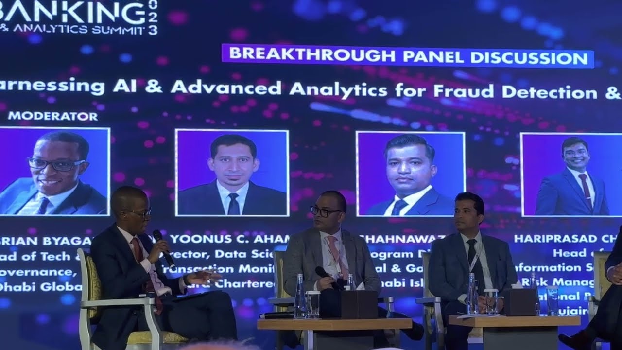 My Panel Discussion at Middle East Banking AI & Analytics Summit 2023