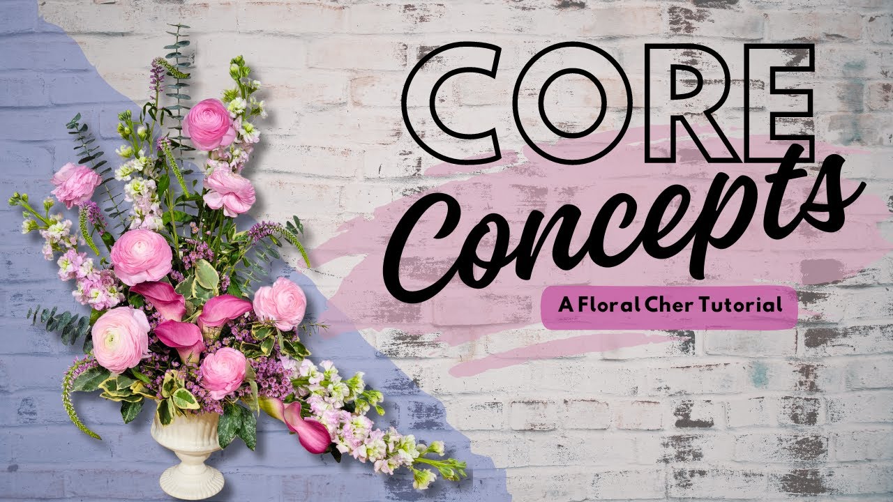 Asymmetrical Triangle Arrangement Tutorial: Floral Design Basics
