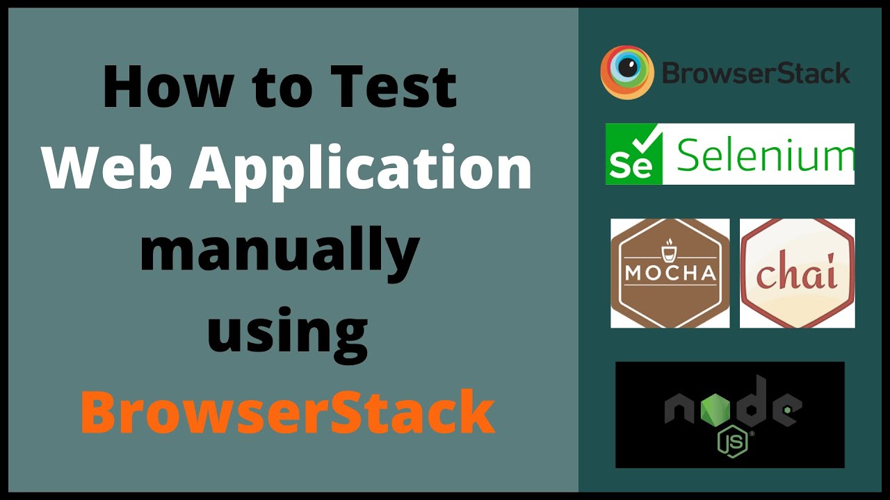 Test Web applications Manually using BrowserStack