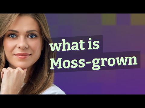 Moss-grown | meaning of Moss-grown