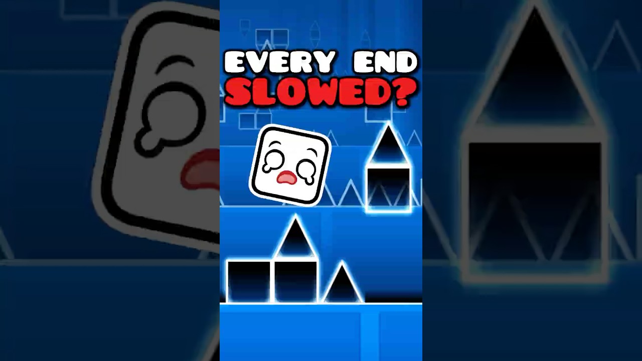 Why Do GD Songs Hit Harder Slowed Down? 🤯 #shorts #geometrydash #gd