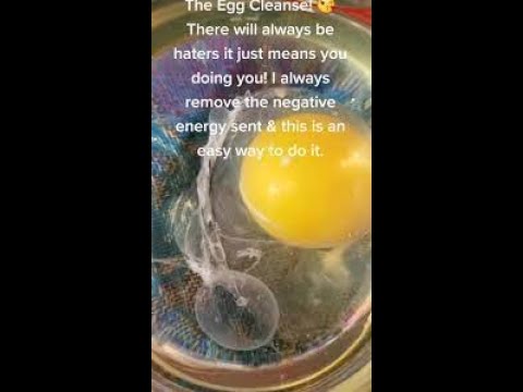 The powerful spiritual egg cleanse to Remove Evil Spells and Bad luck