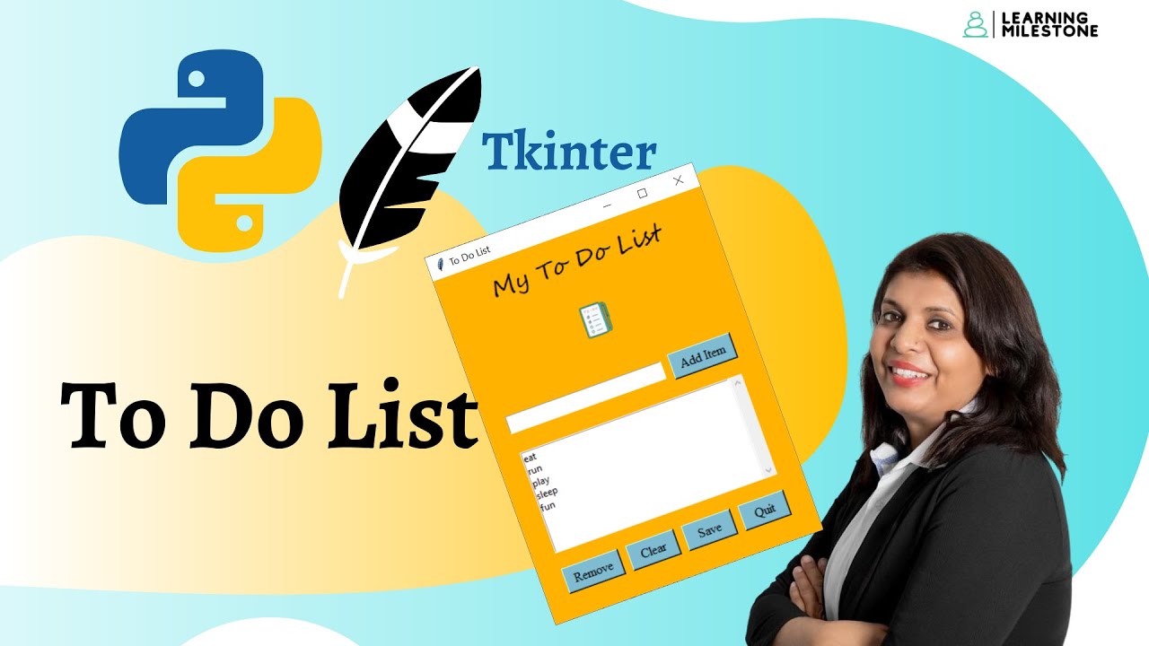 Practice Tkinter Programs - 3 - To Do List- Frames, Scrollbar, List box , Canvas and more