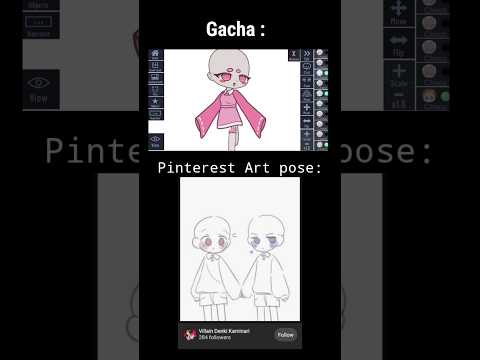Day 3 Of Making art pose in Gacha Club ☹️
